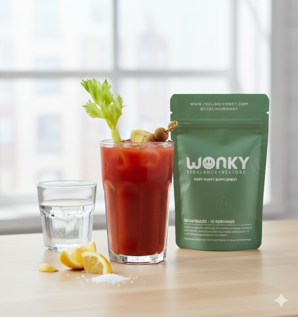The "Morning Reset" Tonic: The Ultimate Recovery Mocktail – Feeling Wonky